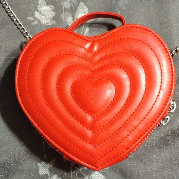 Claire's | Bags | Heart Shaped Cross Body Bag | Poshmark